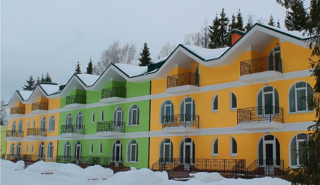 Resort oteller, tesisler Ryabeyevskaya polyana, Tverskaya oblastı, foto