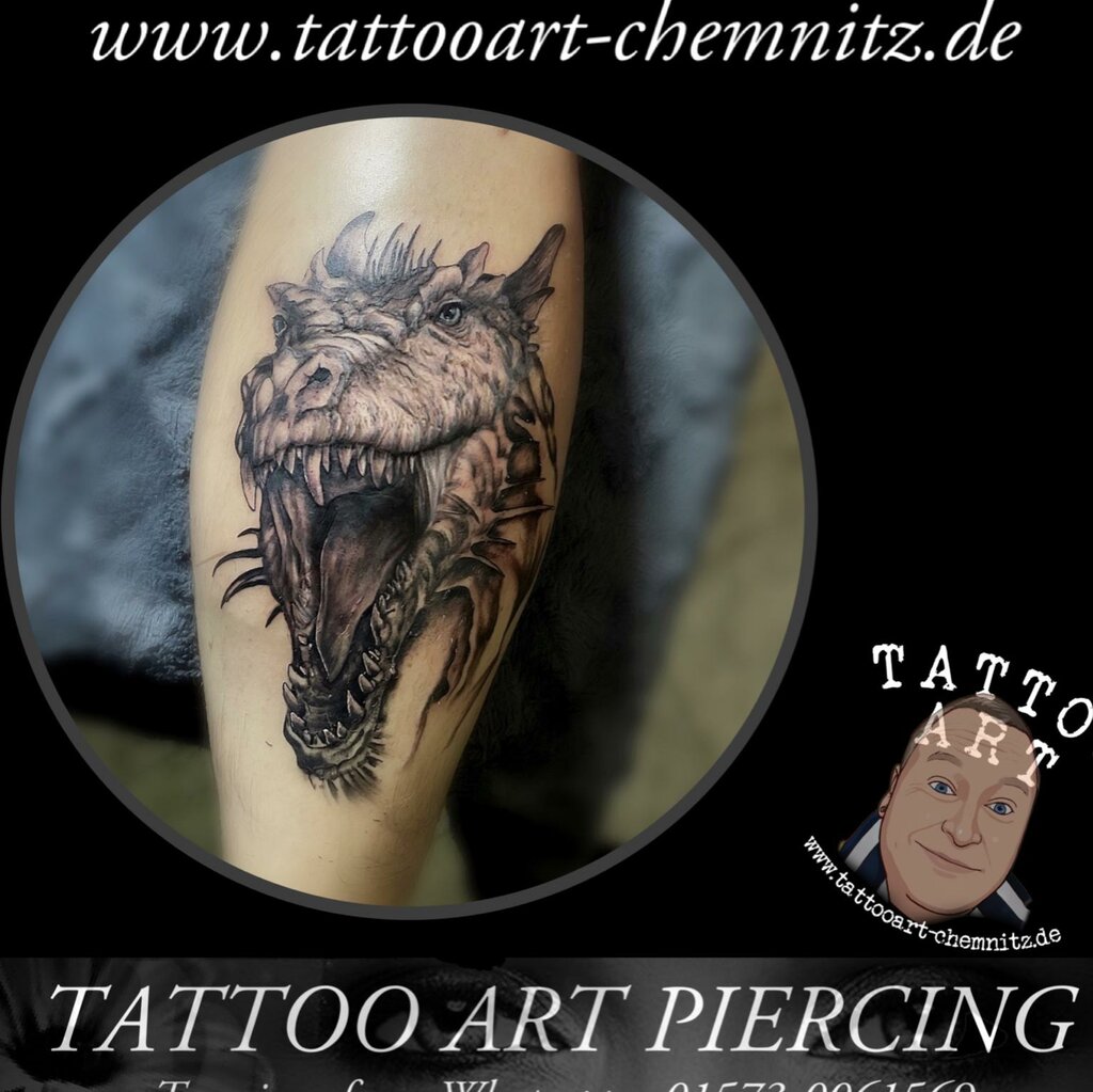 Dövmeciler Tattoo Art Chemnitz-TATTOO Art Piercing, Saksonya, foto