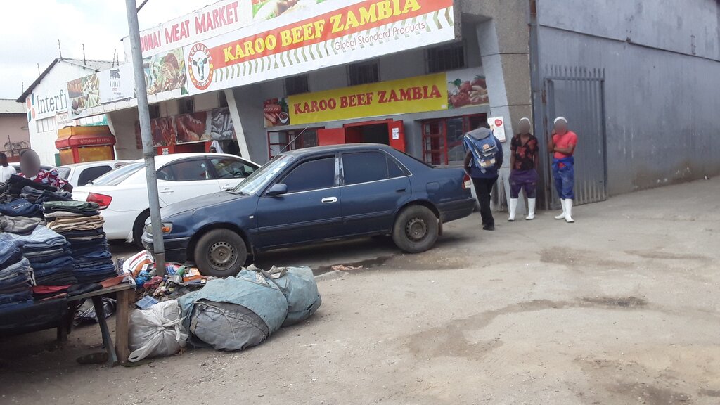 Kasap, şarküteri Karoo Beef Zambia, Lusaka, foto