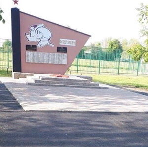 Мемориал Великой Отечественной войны (Republic of Adygea, Krasnogvardeysky District, Ulyapskoye selskoye poseleniye, selo Shturbino), anıt, heykel  Adıge Cumhuriyeti'nden