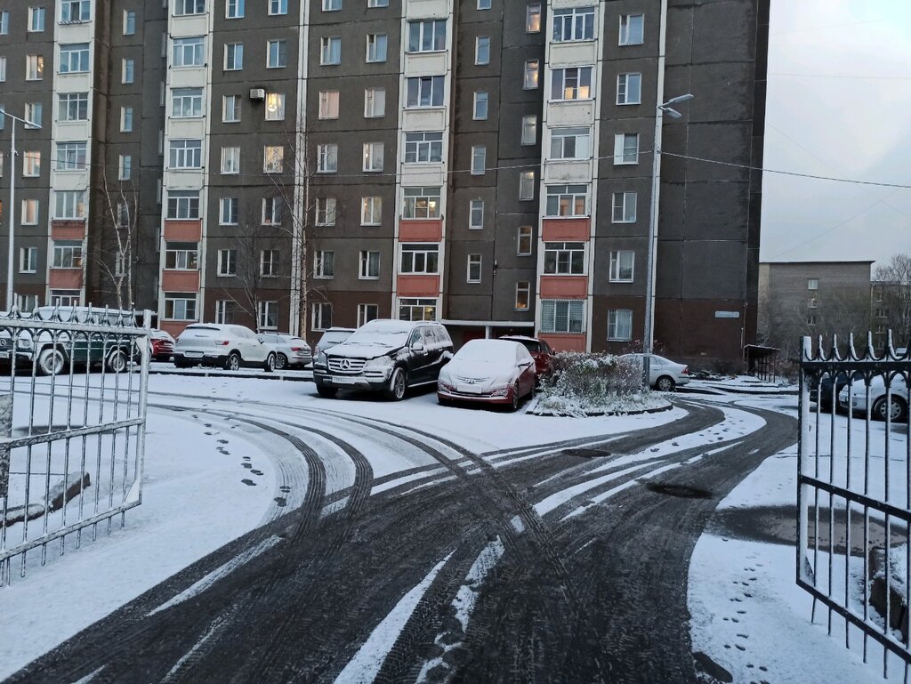 Bina, site yönetimi TSZh Metrostroyevtsev 5, Saint‑Petersburg, foto
