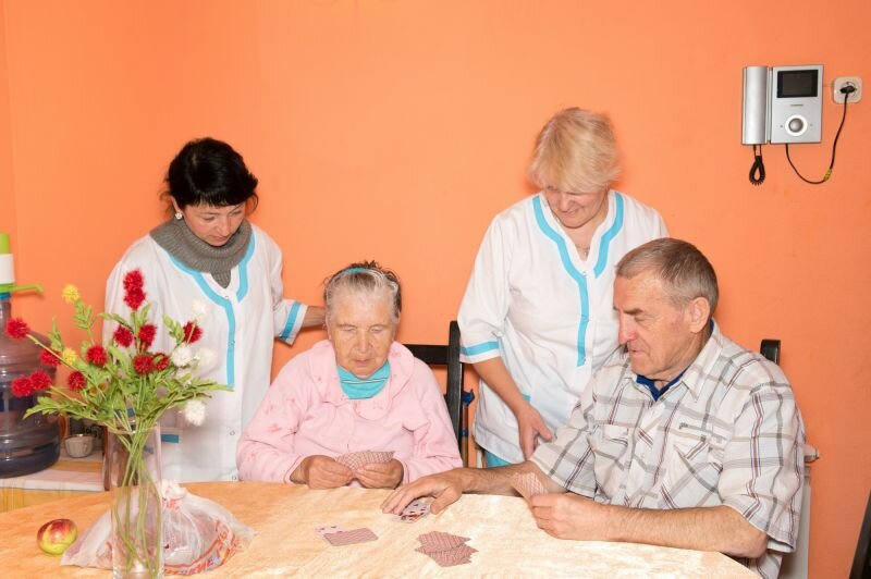 Huzurevi, bakımevi Dom prestarelykh, Moskova, foto