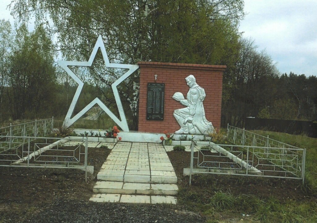 Anıt, heykel Мемориал в честь воинов-односельчан, Moskova ve Moskovskaya oblastı, foto