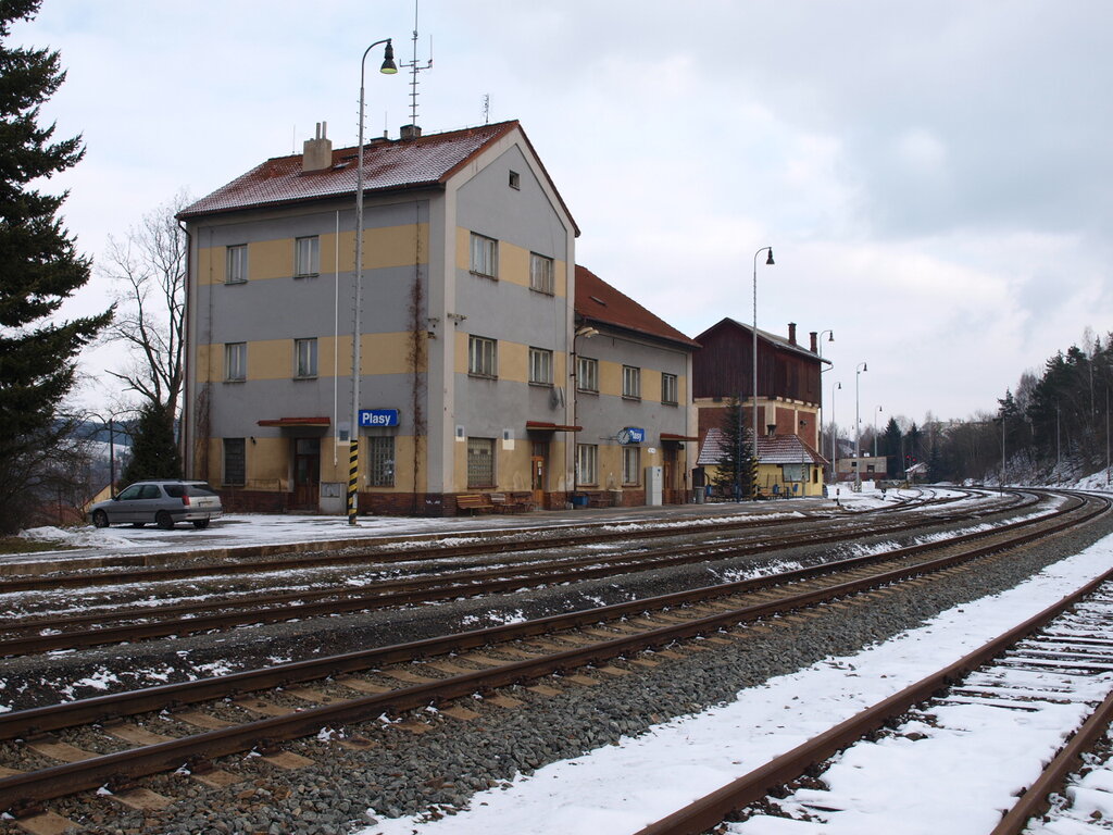 Tren istasyonu Plasy, Plasy, foto