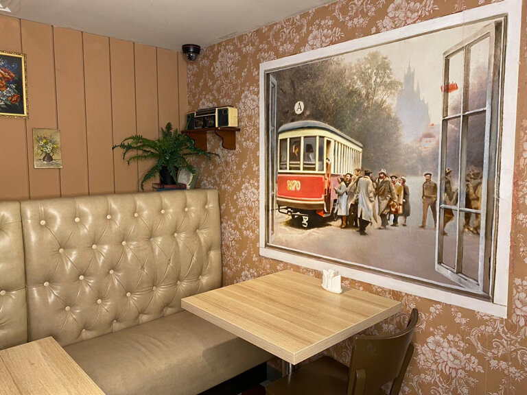 Kafe Cheburechnaya Ussr, Moskova, foto