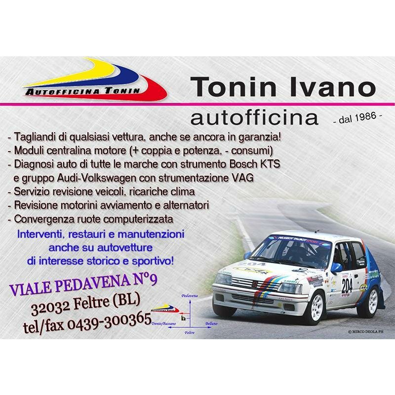 Otomobil servisi Autofficina Tonin Ivano, Dünya, foto