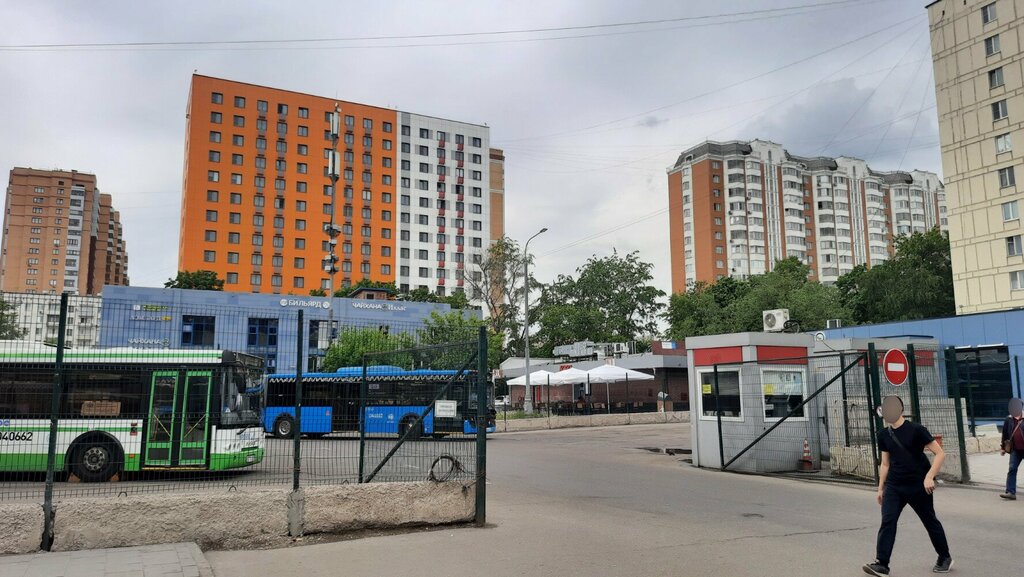 Toplu taşıma yönetimi ve bakımı Конечная автобусная станция Щёлковская, Moskova, foto