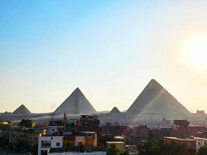 Pyramids Key view inn (Al Jizah Governorate, Qesm El Ahram, Hamza Street), otel