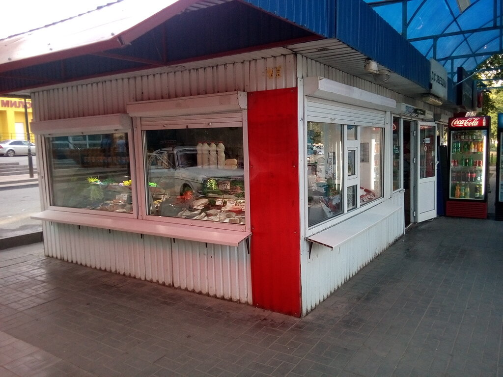 Balık ve deniz ürünleri Rybny magazin, Lipetsk, foto