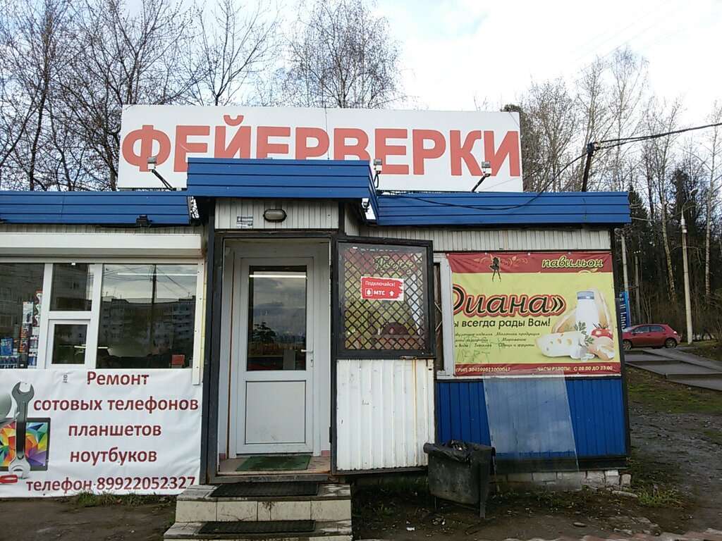 Market Torgovy pavilon Diana, Perm, foto