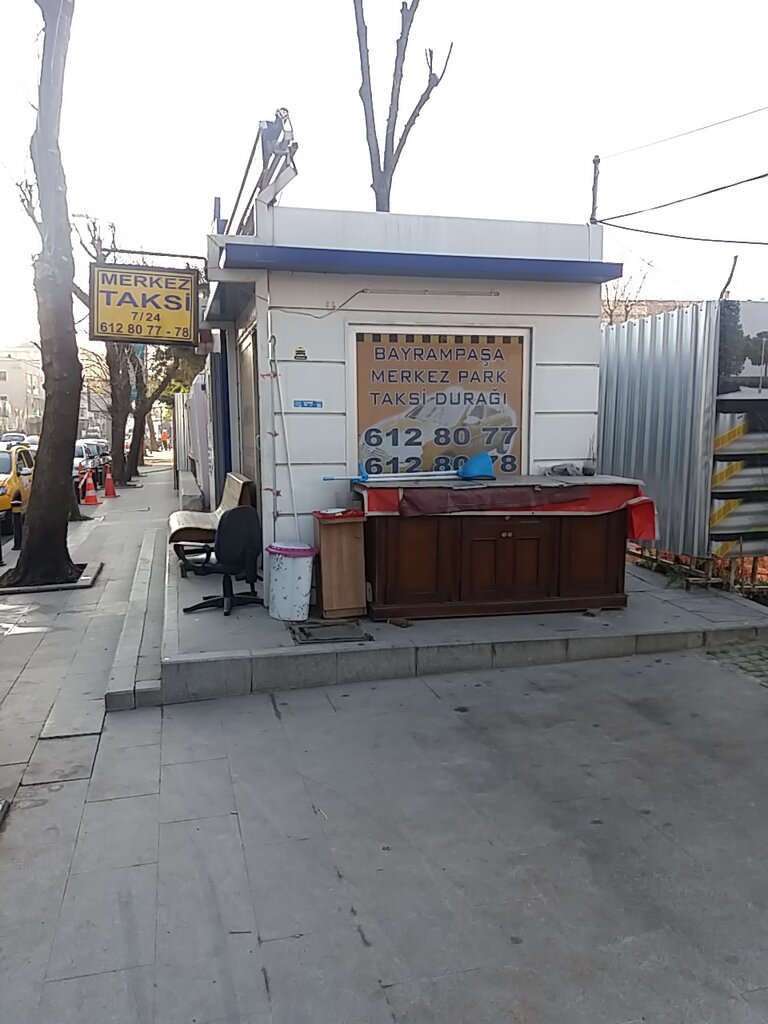 Taksi durağı Bayrampaşa Merkez Park Taksi, İstanbul, foto