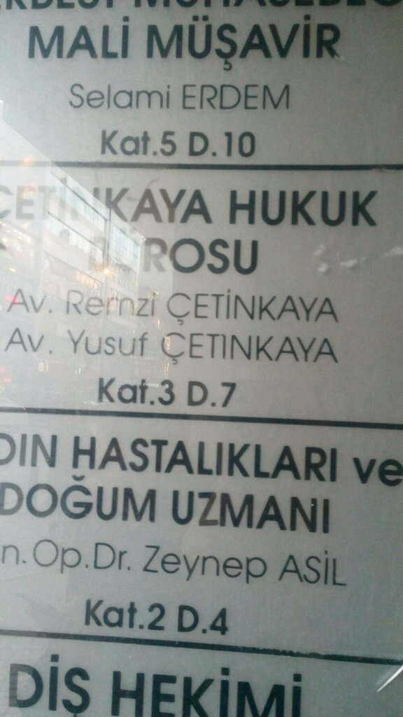 Hukuk büroları Avukat Remzi Çetinkaya, İstanbul, foto