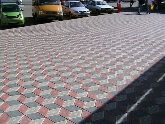 Kaldırım taşları Kompaniya Abat, Çeliabinsk, foto