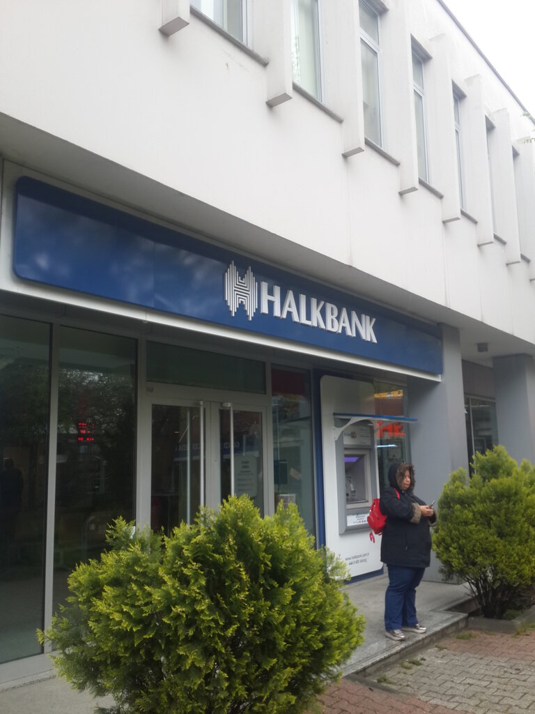 ATM'ler Halkbank ATM, İstanbul, foto