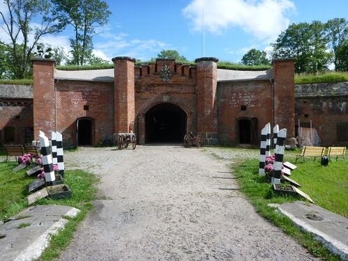 Turistik yerler Fort XI Donhoff, Kaliningrad, foto