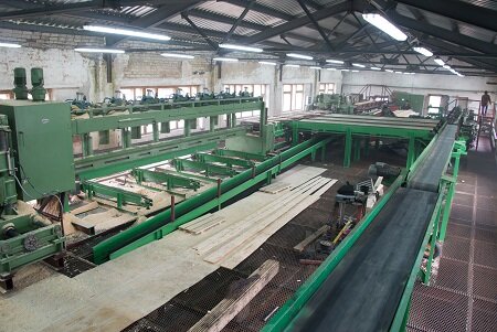 Ahşap endüstrisi Derevoobrabatyvayushchy kombinat, Belaya Holunitsa, foto