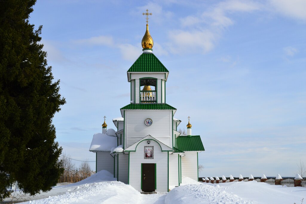 Ortodoks kiliseleri Церковь Троицы Живоначальной, Komi, foto