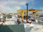 Cargo area Labytnangi, Russian Railways (Sovetskaya ulitsa No:4), demiryolu kargo  Labytnangi'den