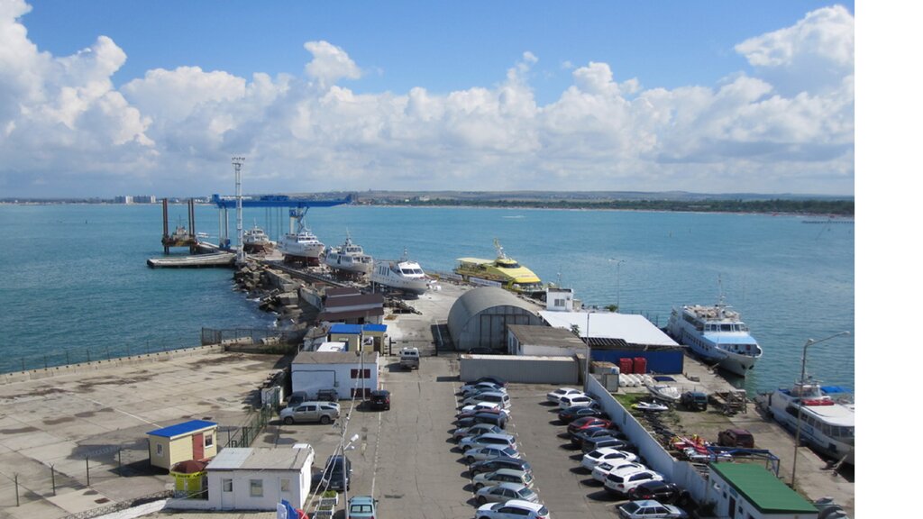 Sınır kapısı Морской пункт пропуска Анапа, Anapa, foto