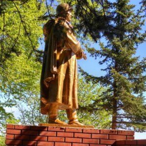 Мемориал Великой Отечественной войны (Moscow Region, Klin Urban District, derevnya Myakinino), anıt, heykel  Moskova ve Moskovskaya oblastından