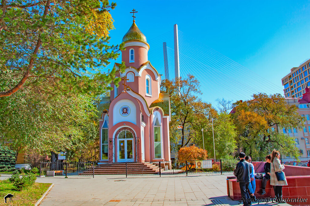 Ortodoks kiliseleri St. Andrew’s Chapel, Vladivostok, foto