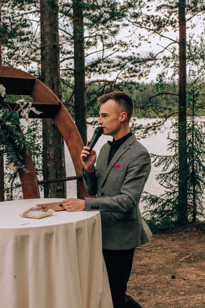 Kutlama sunucuları Wedding Sergey Glibin, Saint‑Petersburg, foto