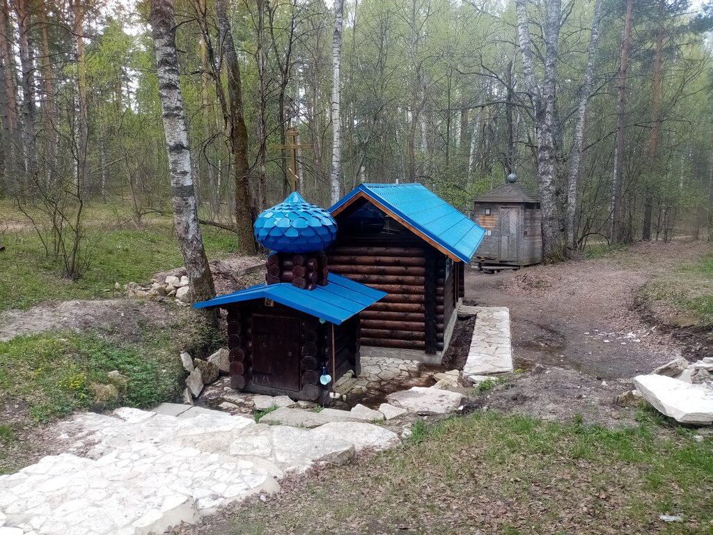 Pınar, çay Spring, stream, Vladimirskaya oblastı, foto