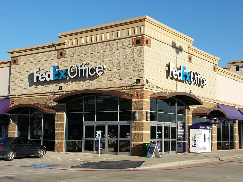 Fotokopi dükkanları FedEx Office Print & Ship Center, Fort Worth, foto