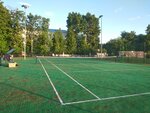 Tennis courts of Spartak sports complex (улица Каменный Мост No:8), tenis kortu  Rostov'dan