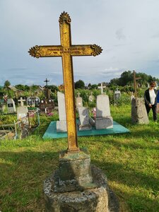 Ünlü kişilerin mezarları Барон Ф. Мюнхгаузен, 1878 год, Glubokoye, foto