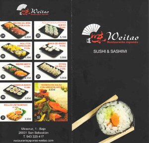 Restaurante Japones Weitao (Comunidad Autónoma del País Vasco, Guipúzcoa, Astigarraga), restoran  San Sebastian'dan