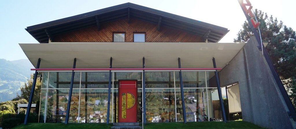 Giyim mağazası Prantl Schuhhaus, Tirol, foto