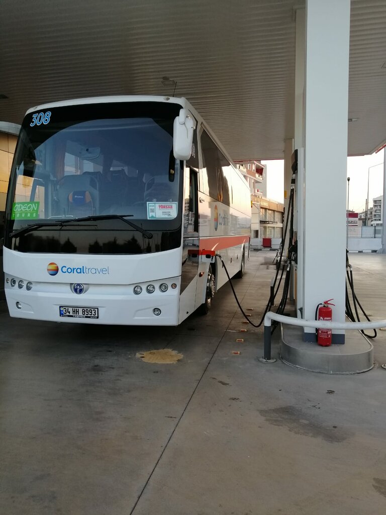 Benzin istasyonu Shell & Turcas Petrol, Antalya, foto
