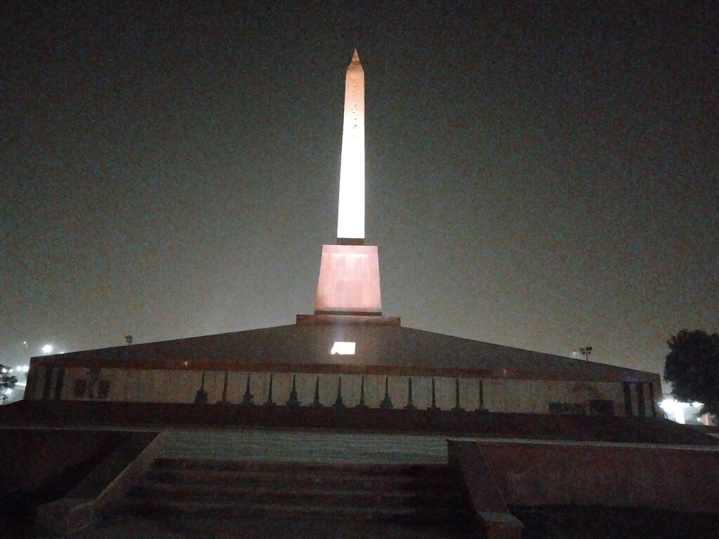 Anıt, heykel Ramses 2 Obelisk, Kahire, foto