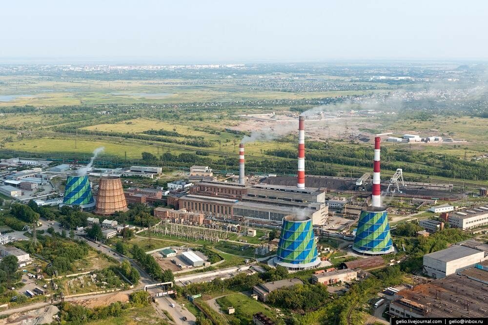 Merkezi ısıtma sistemleri Thermal power plant № 2, Çeliabinsk, foto
