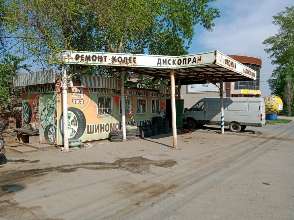 Oto lastik tamiri Shinomontazh 174 Rf, Çeliabinsk, foto