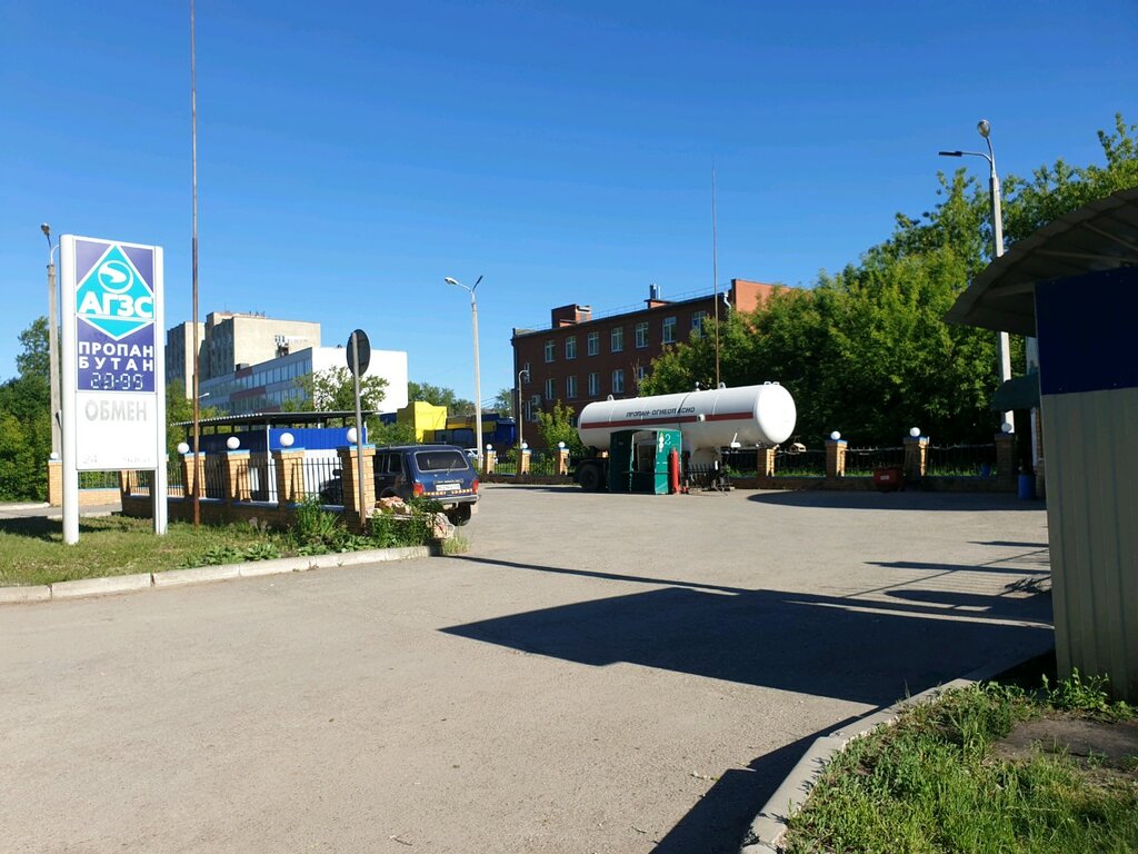 Otogaz dolum istasyonu Agzs, Perm, foto
