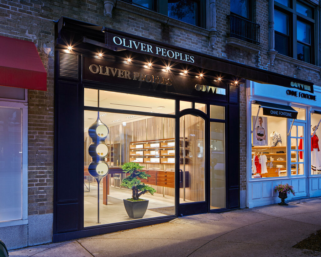 Giyim mağazası Oliver Peoples, Greenwich, foto