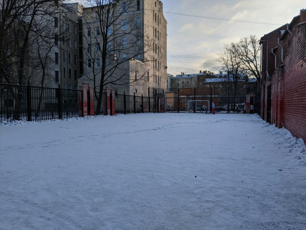Spor alanı Футбольное поле, Saint‑Petersburg, foto