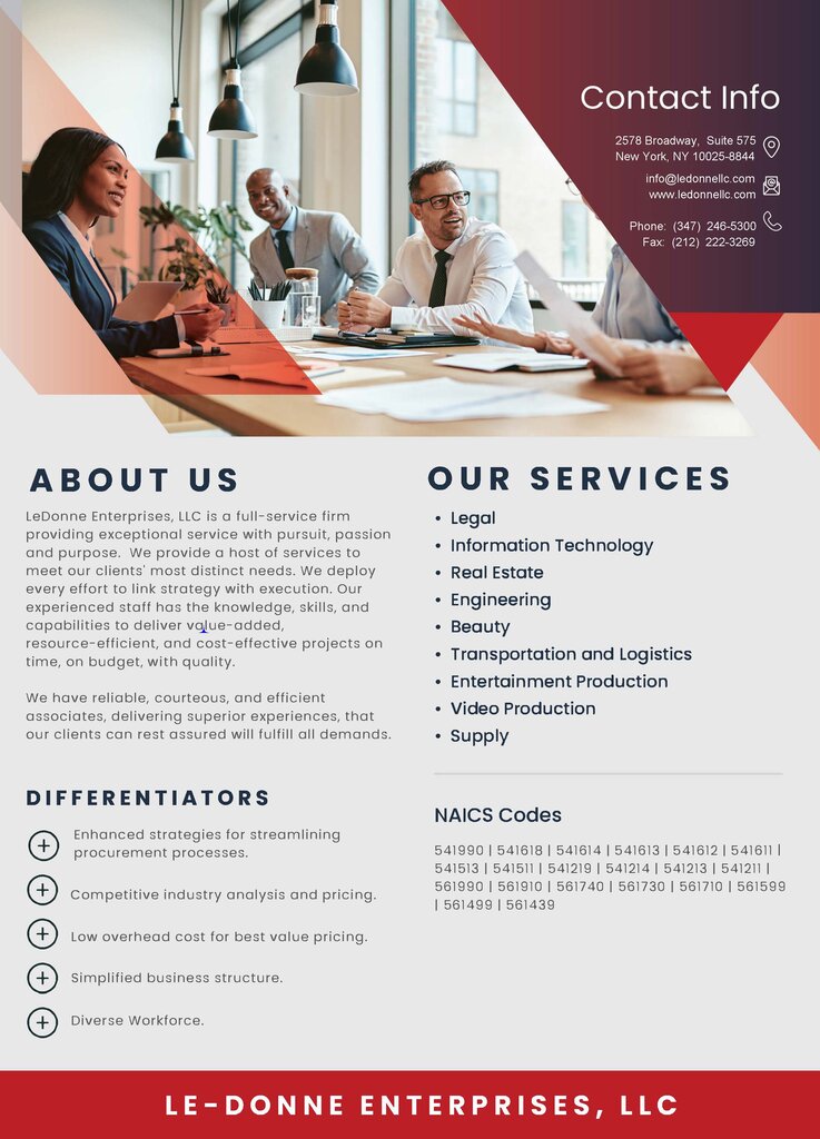 Posta hizmeti Le-Donne Enterprises, LLC, Los Angeles, foto