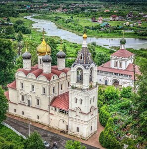 Novo-Solovetskaya Marchugovskaya desert (Staraya ulitsa No:57, selo Faustovo), manastır  Moskova ve Moskovskaya oblastından