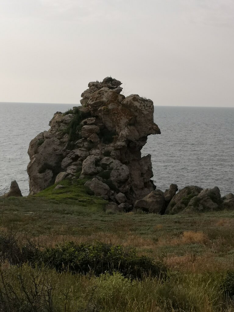 Turistik yerler Античное поселение Куль-Тепе Восточное, Kırım Cumhuriyeti, foto