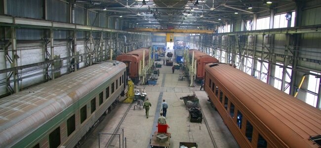 Demiryolları yönetimi ve bakımı Vagonoremontny zavod im. S.M. Kirova, Vladikavkaz, foto