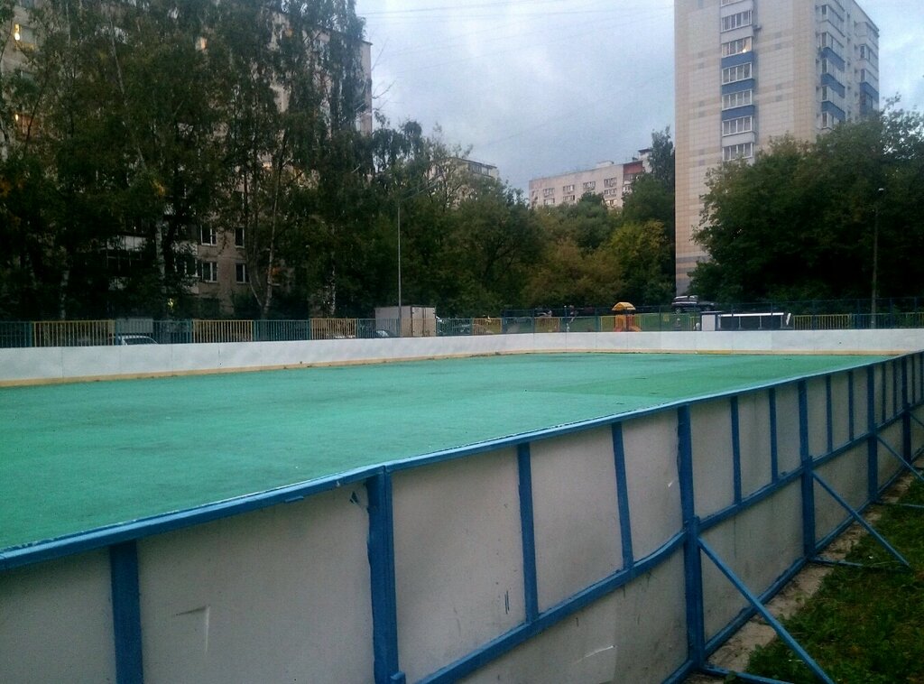 Buz pateni pistleri Ice rink, Moskova, foto