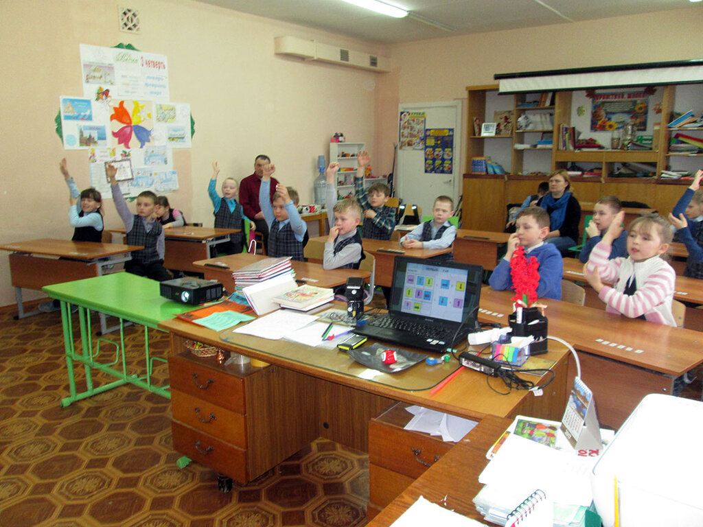Ortaokul Шухободская школа, Vologodskaya oblastı, foto