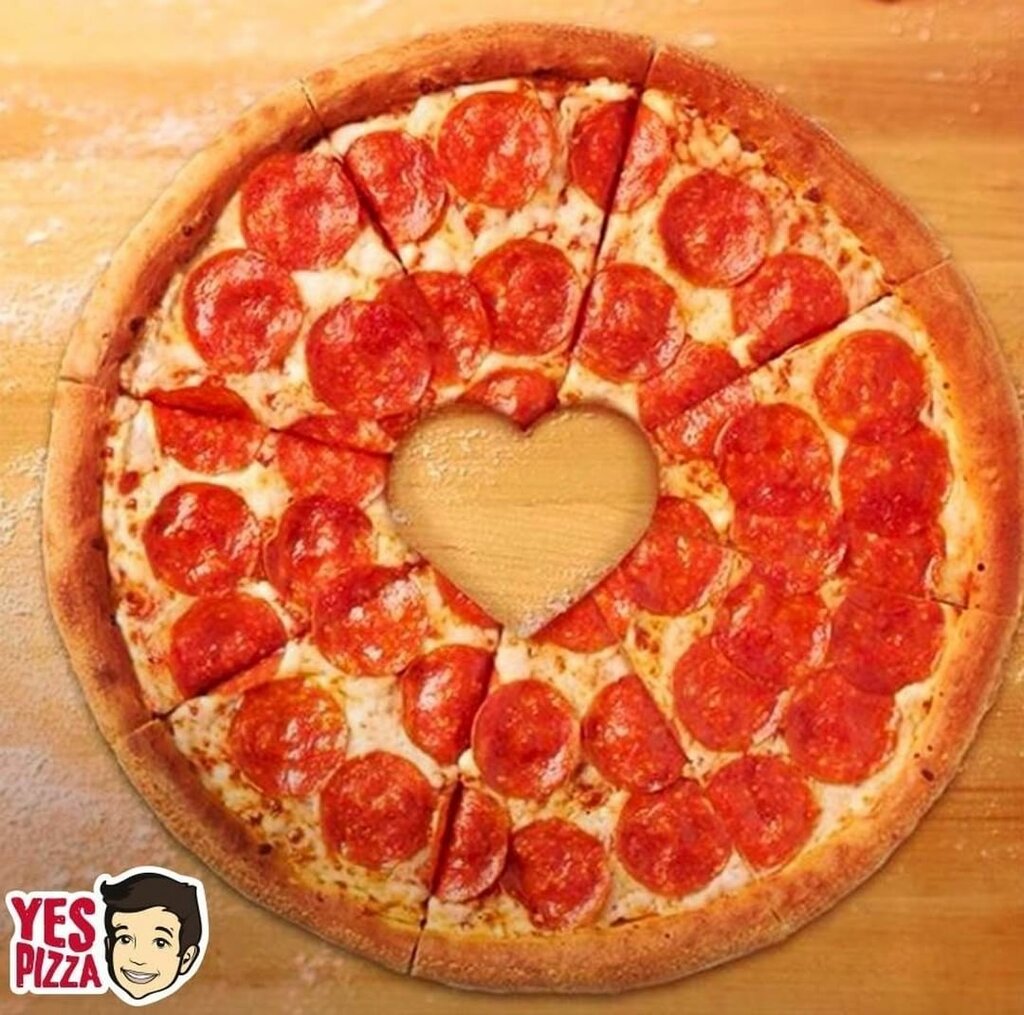 Pizzacılar Yes Pizza, Moskova, foto