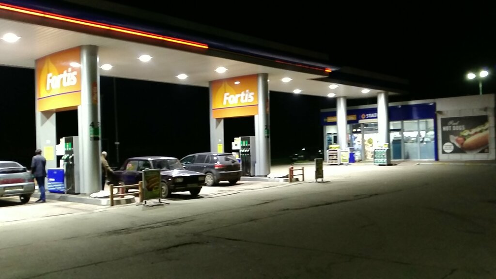 Benzin istasyonu Statoil, Gatchina, foto