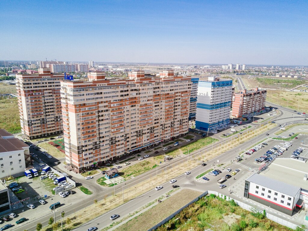 Konut blokları ZhK Atmosfera, Krasnodar, foto