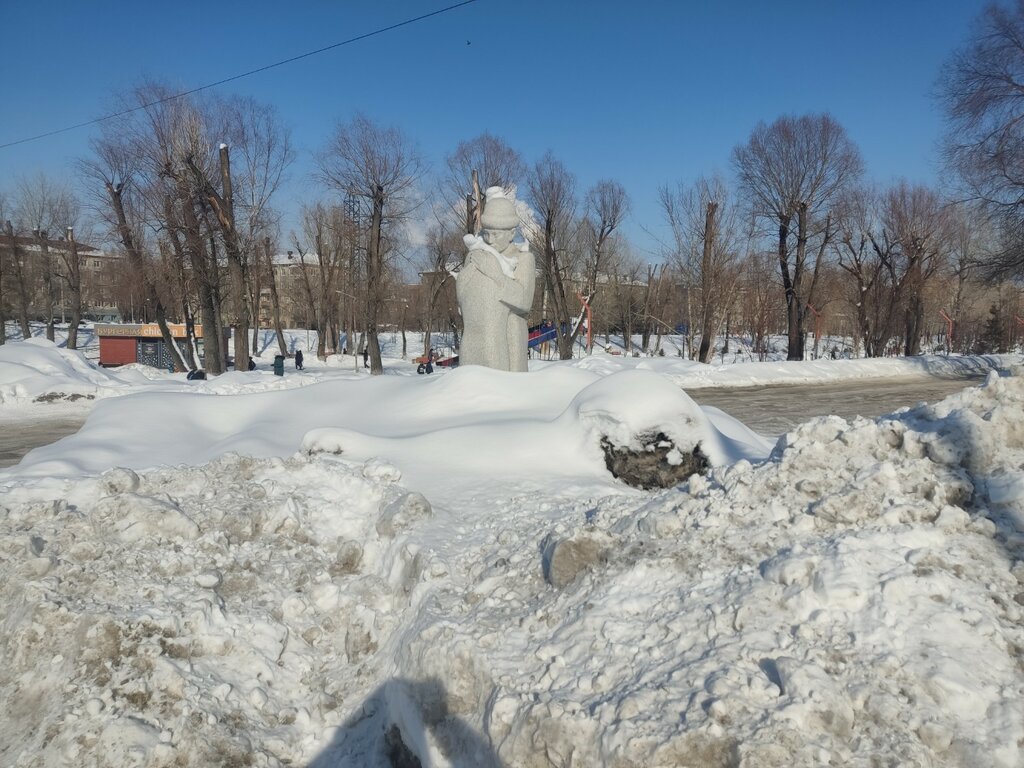 Dekorasyon ve süsleme, onur panosu Love, Öskemen (Ust‑Kamenogorsk), foto