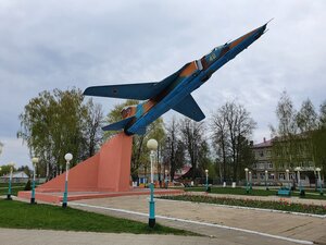 сквер Советской Авиации (Kaluga Region, Kirov, skver Sovetskoy Aviatsii), meydan  Kirov'dan